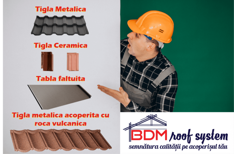 Tigla metalica vs tigla ceramica? Ce tip de invelitoare alegem?